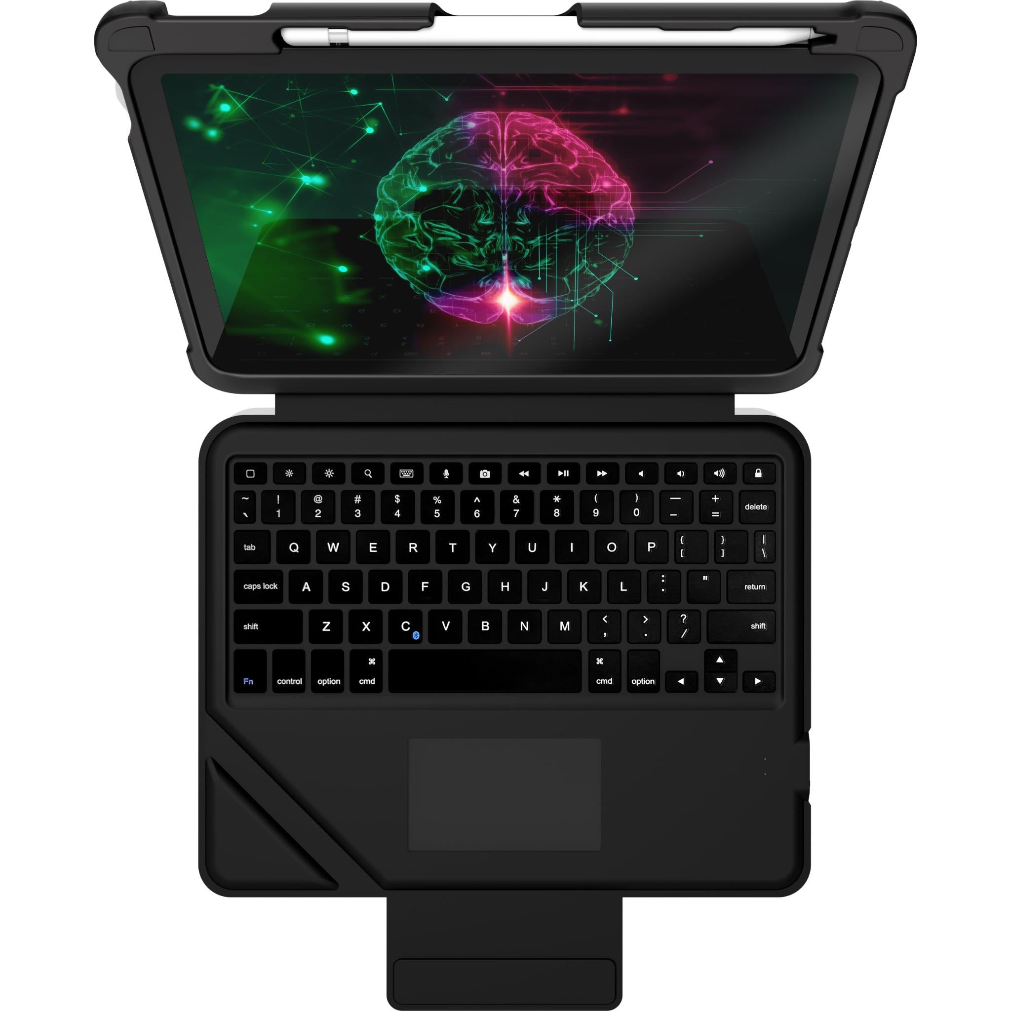 STM Dux Keyboard with Trackpad BT Case for iPad A16/10th Gen (Black)