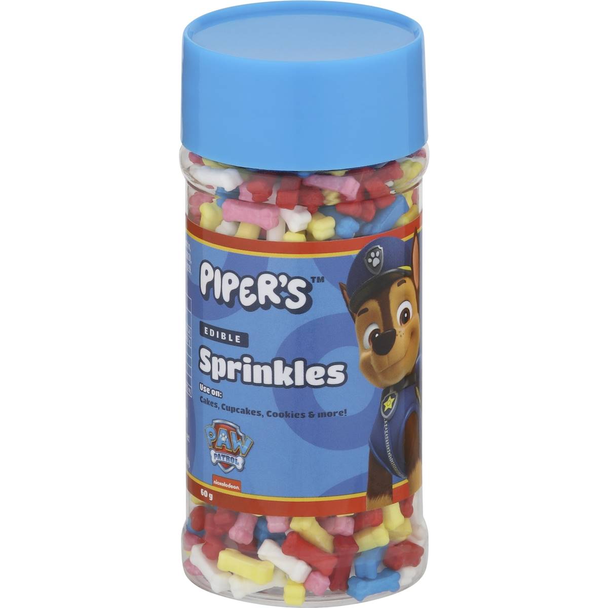 Piper's Paw Patrol Edible Bone Sprinkles 60g